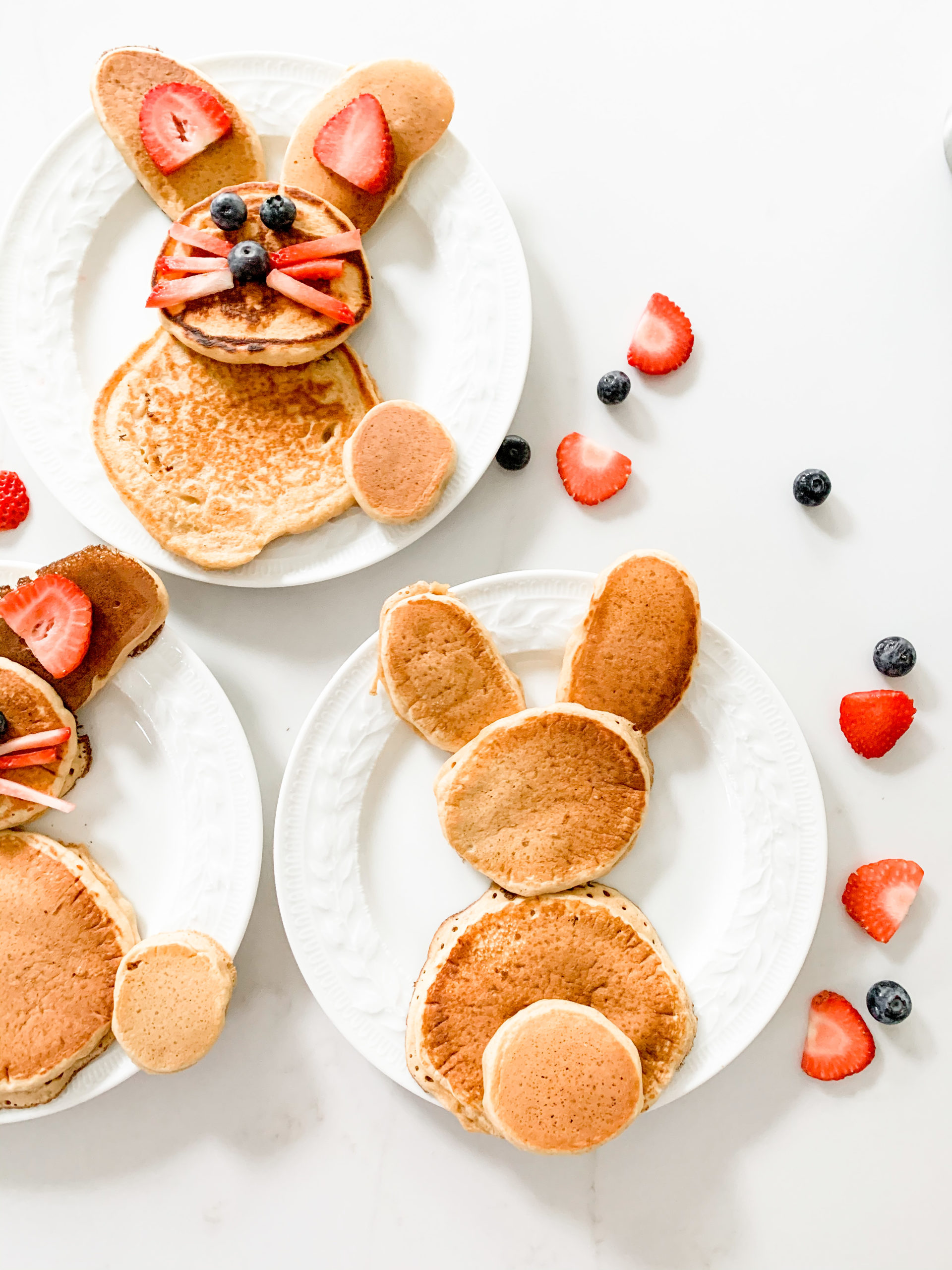 Easy Bunny Pancakes – Food Play Go
