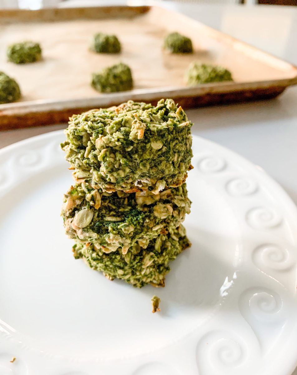 Spinach Oat Cookies – Food Play Go